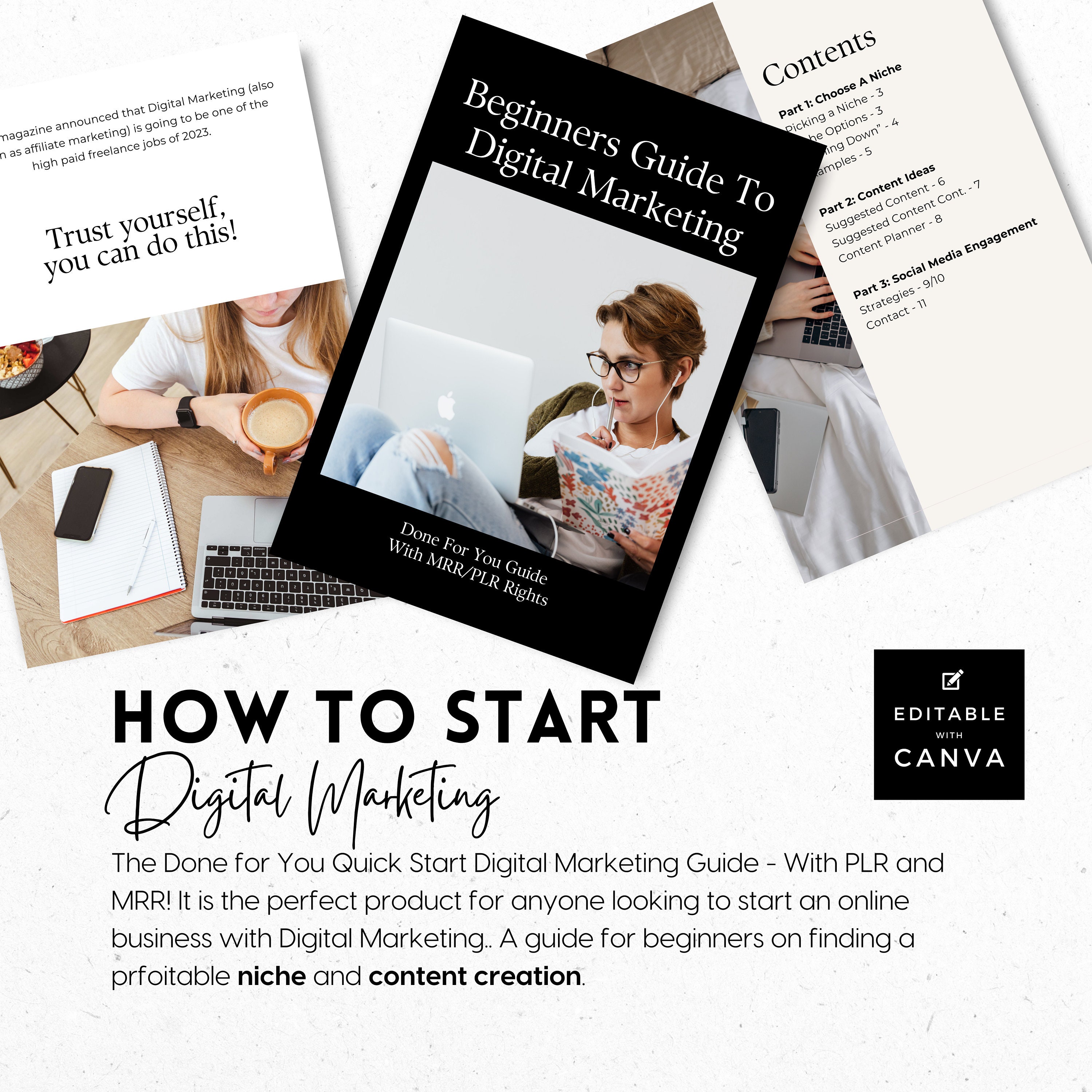 Digital Marketing Guide PLR Digital Products Master Resell Rights Ebook ...