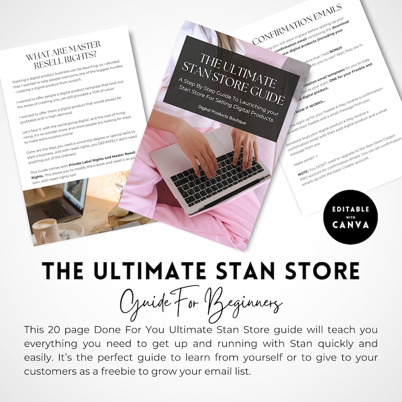 Ultimate Stan Store Guide: MRR/PLR Digital Marketing (DFY) - Etsy Australia