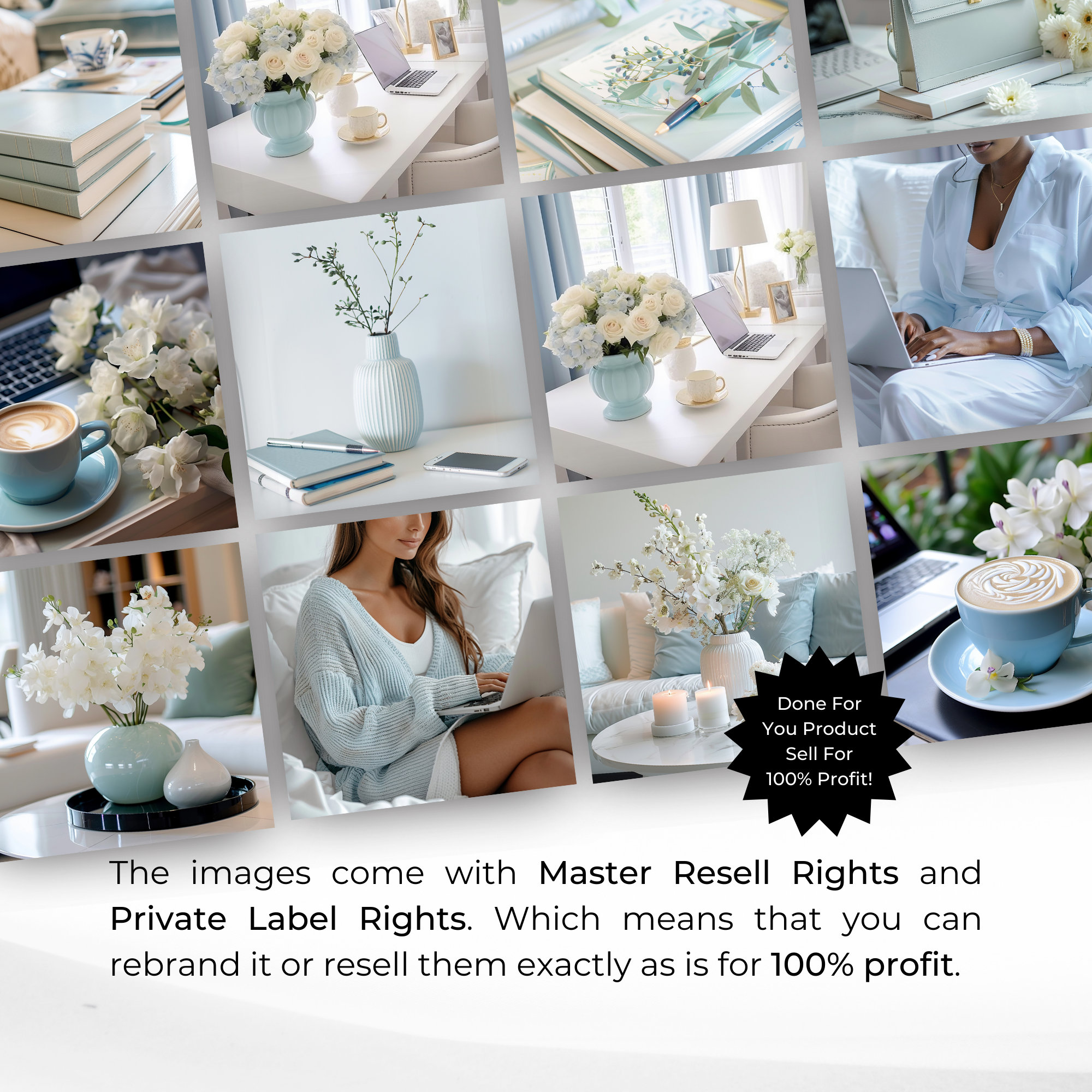 35 Faceless Stock Photos Master Resell Rights Work From Home Faceless ...