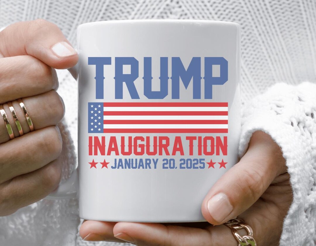 Trump Inauguration Jan 20, 2025 Coffee Mug, Trump Cup, USA, US ...