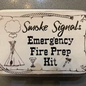 Emergency Fire Prep Kit - Etsy