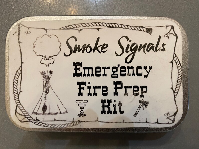 Emergency Fire Prep Kit - Etsy