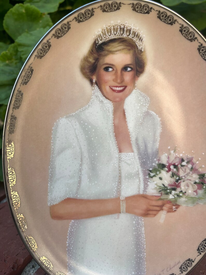 1997 Princess Diana our Royal Princess Porcelain Plate by Bradford ...