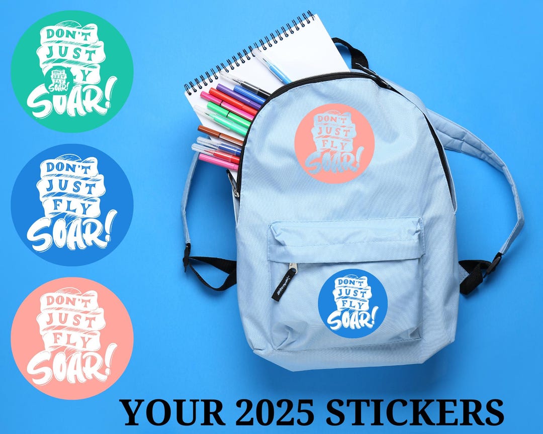 Stickers for School Bags Waterproof Vinyl Decals for Kids and Teen ...
