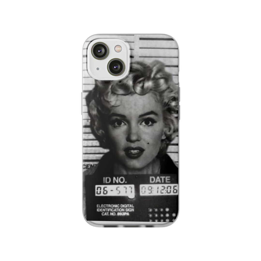 Marilyn Monroe Mugshot Flexi Cases - Etsy