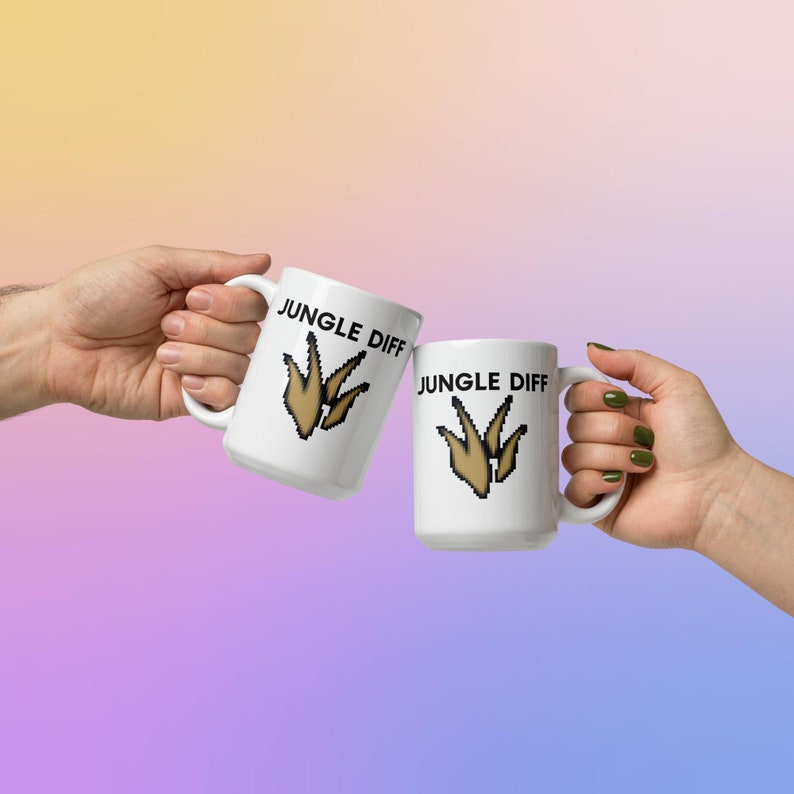 JG Diff Ceramic Mug, League of Legends Inspired Mug, GGEZ - Etsy
