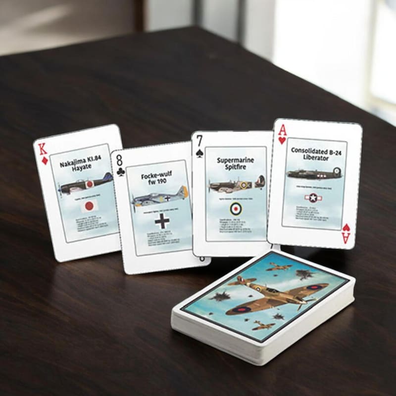 Card Deck Airplanes - Etsy UK