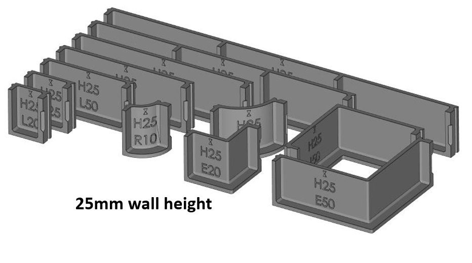 3D Files | Advanced Mold Frame Set | Silicone Mold Makers | Reusable ...