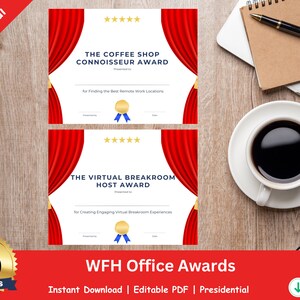 50 Digital WFH Theme Digital Awards | Boost Workplace Morale ...