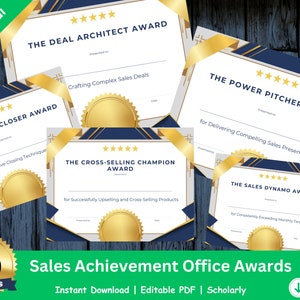 50 Sales Superstar Certificate Awards for Sales, Customer Service ...