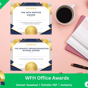 50 WFH Theme Digital Awards | Boost Workplace Morale & Celebrate ...