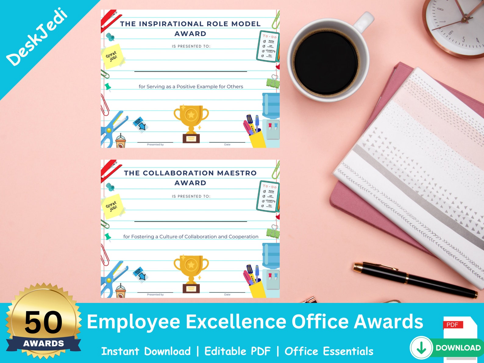 50 Employee Excellence Office Awards | Boost Workplace Morale ...