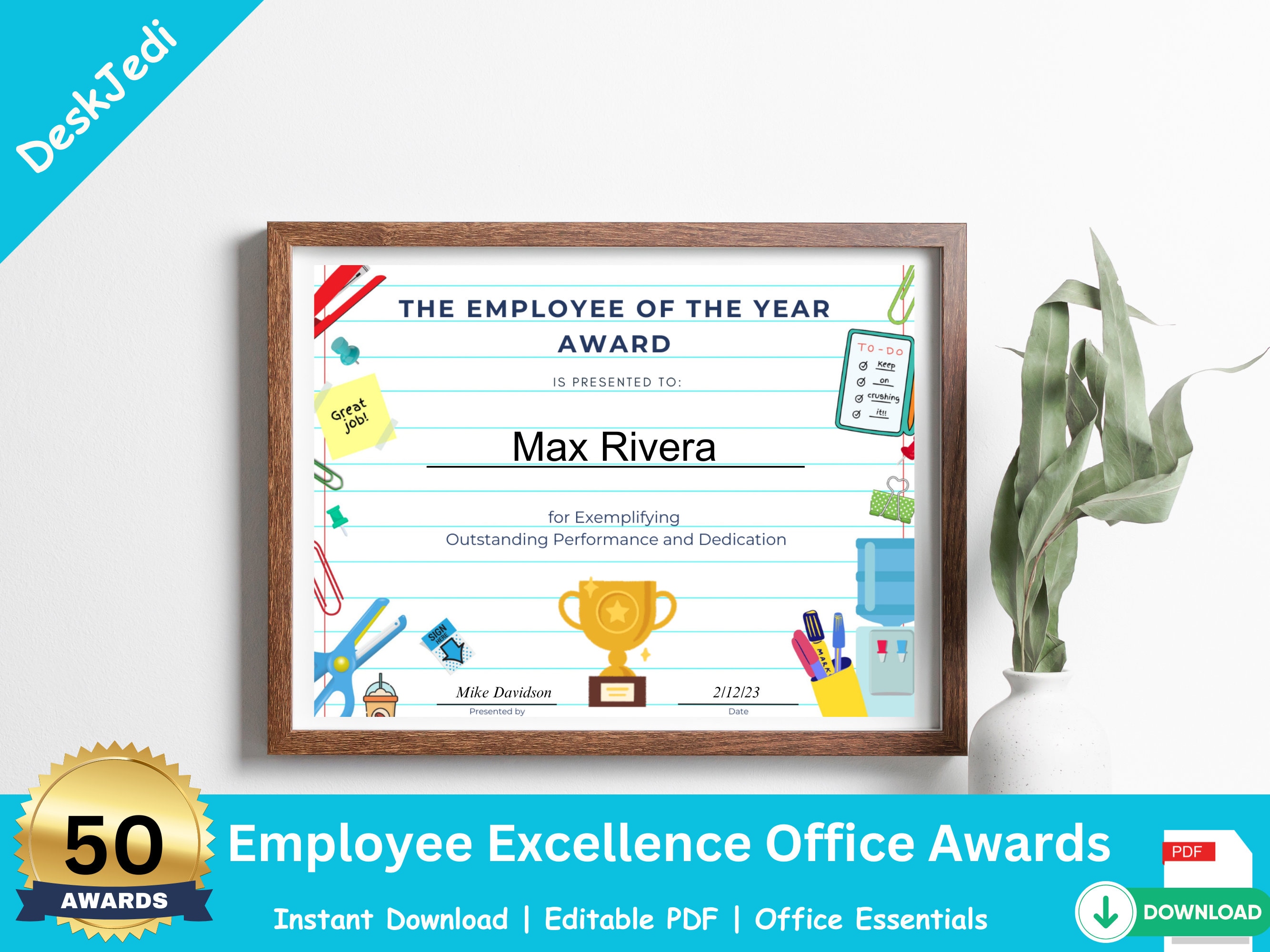50 Employee Excellence Office Awards | Boost Workplace Morale ...