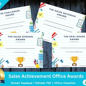 50 Sales Achievement Theme Digital Awards | Ignite Sales Force ...