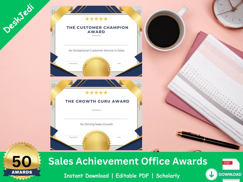50 Sales Superstar Certificate Awards for Sales, Customer Service ...