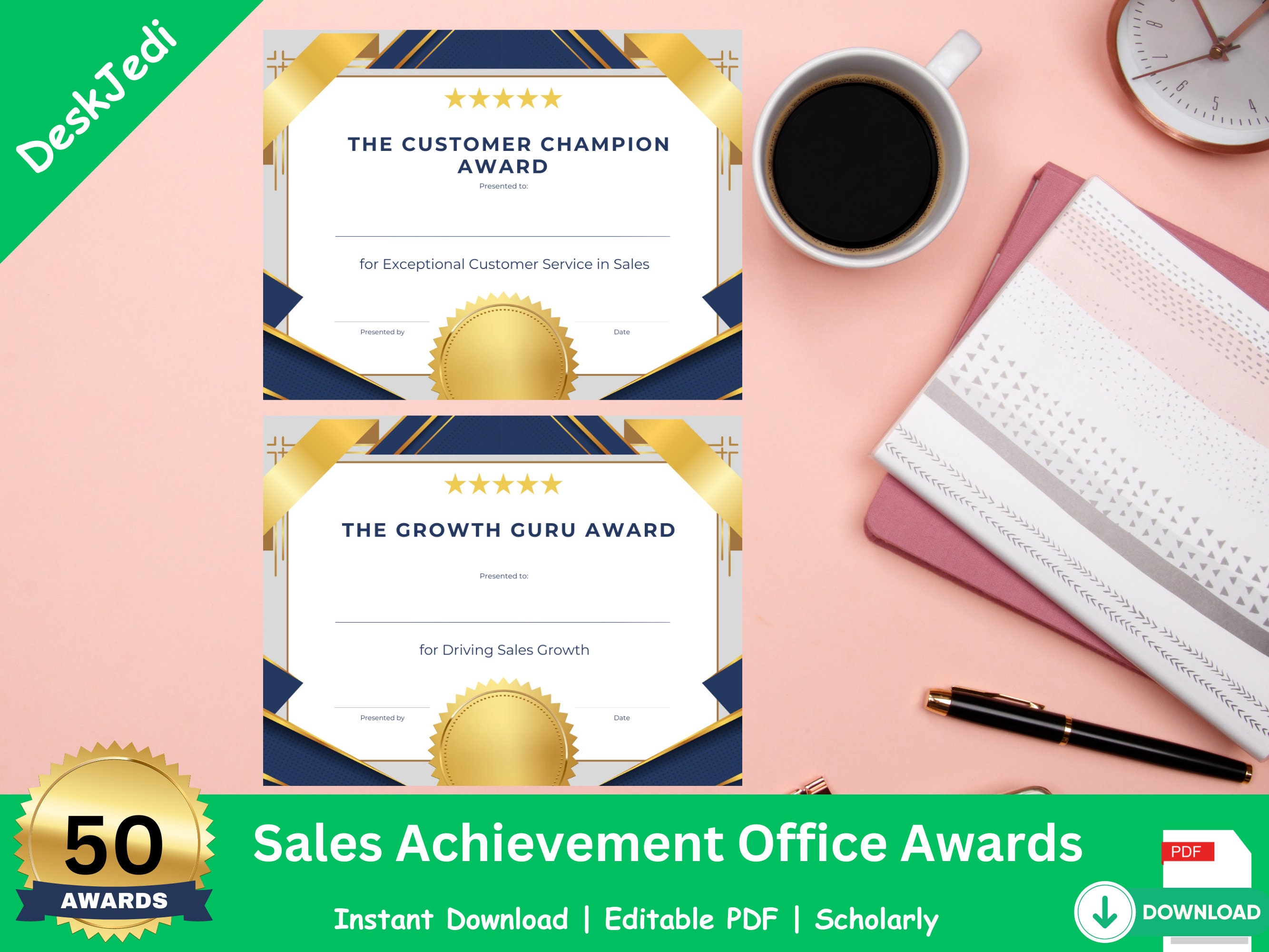 50 Sales Superstar Certificate Awards for Sales, Customer Service ...