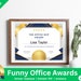 150 Office Awards + 8 Blank Award Certificates - Boost Morale ...