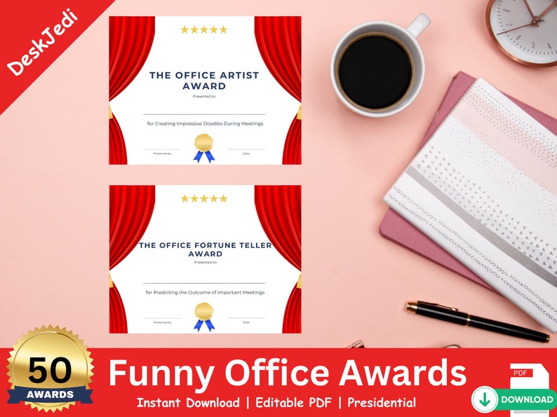 50 Funny Office Awards | Boost Morale and Celebrate Achievements W ...