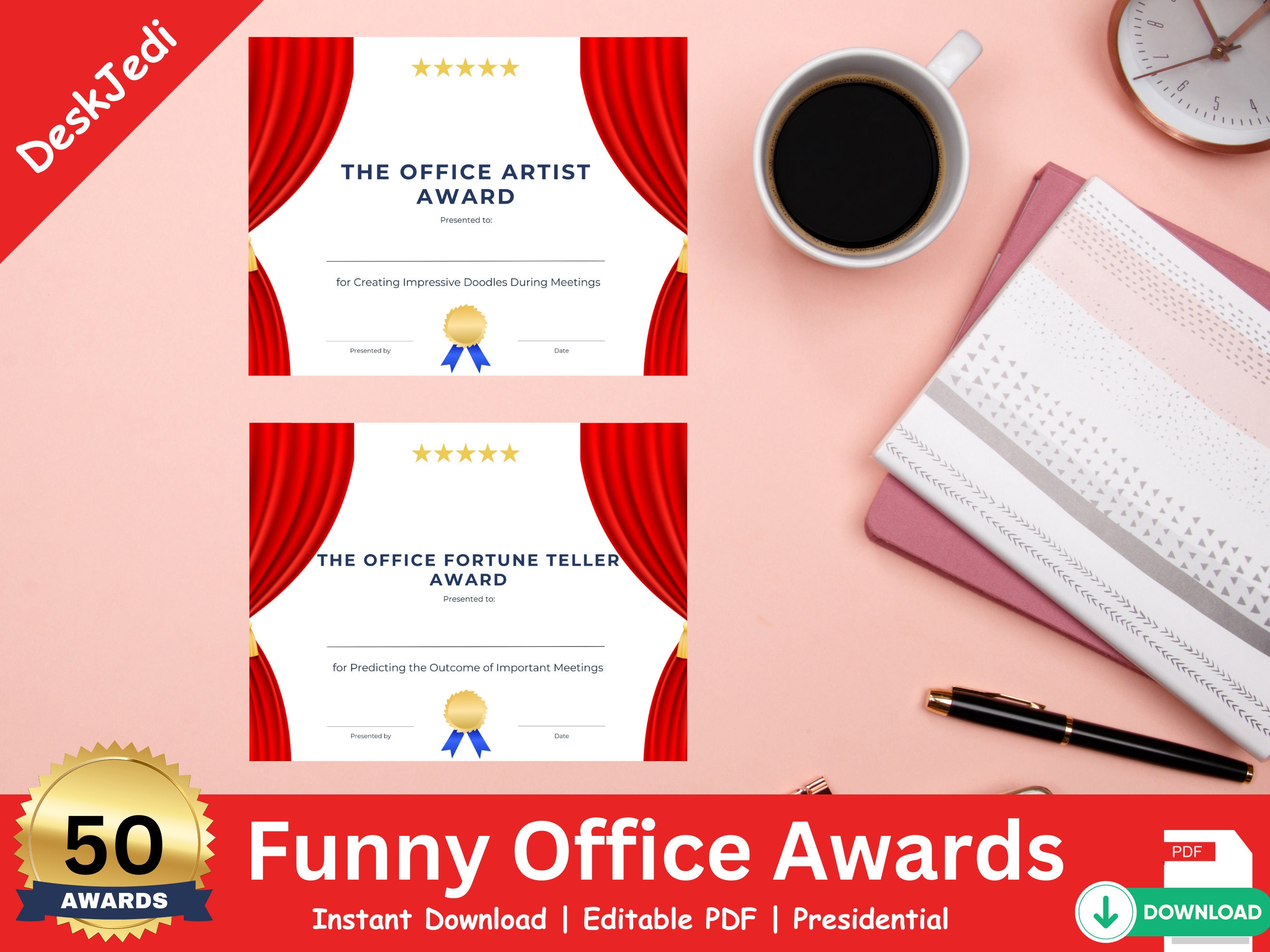 50 Funny Office Awards | Boost Morale and Celebrate Achievements W ...