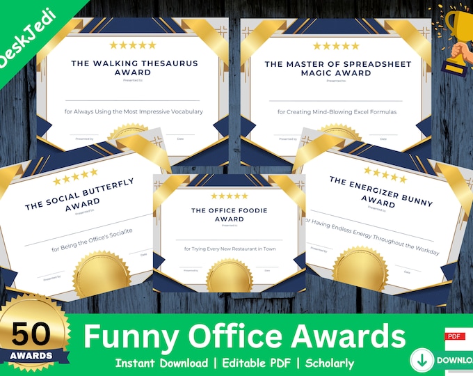 Printable Funny Friends Awards Appreciation Fun Gifts for Friends ...
