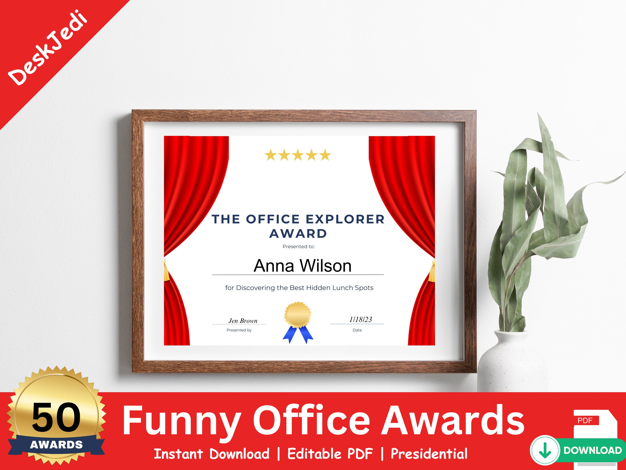 50 Funny Office Awards | Boost Morale and Celebrate Achievements W ...
