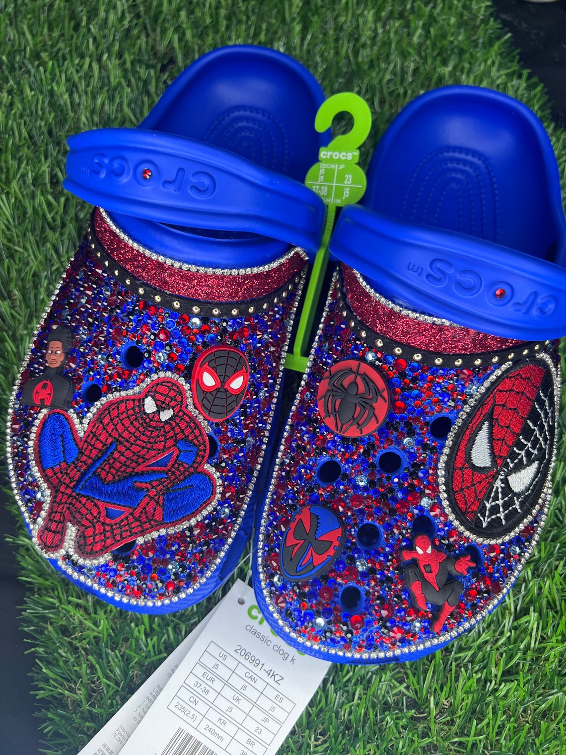 Kids Spider Man Crocs - Etsy