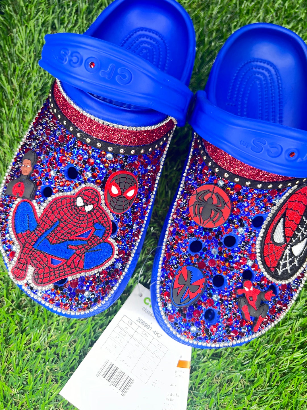 Kids Spider Man Crocs - Etsy