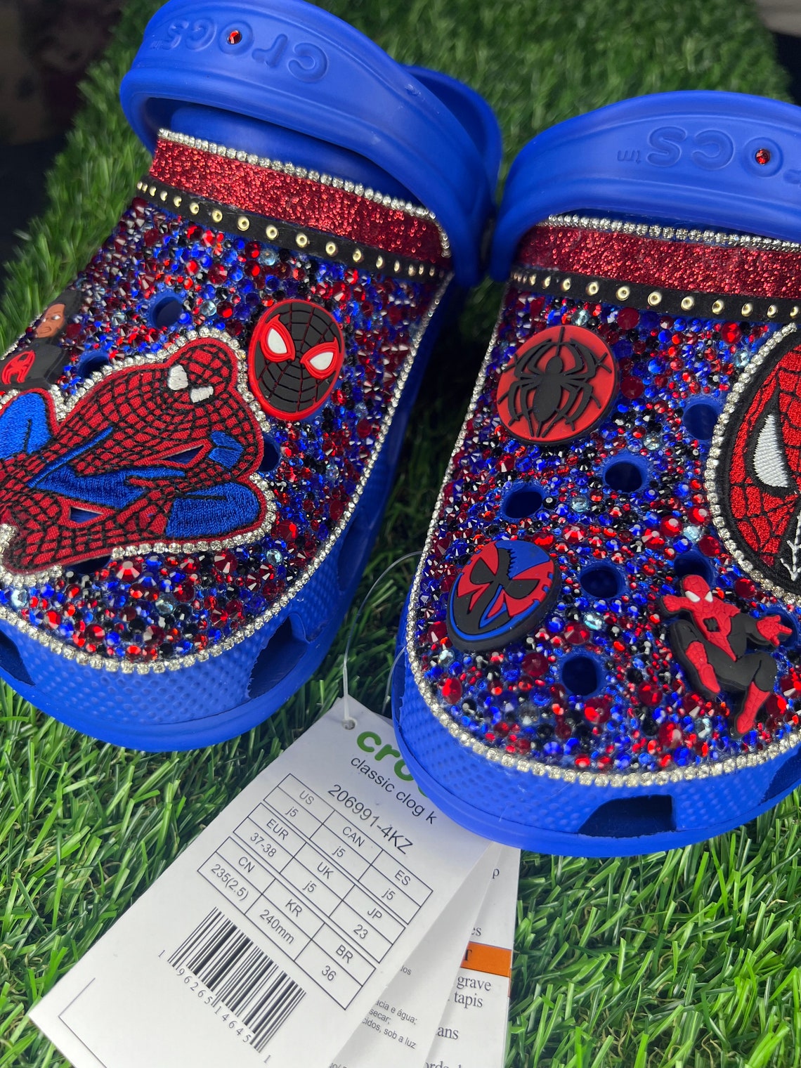 Kids Spider Man Crocs - Etsy