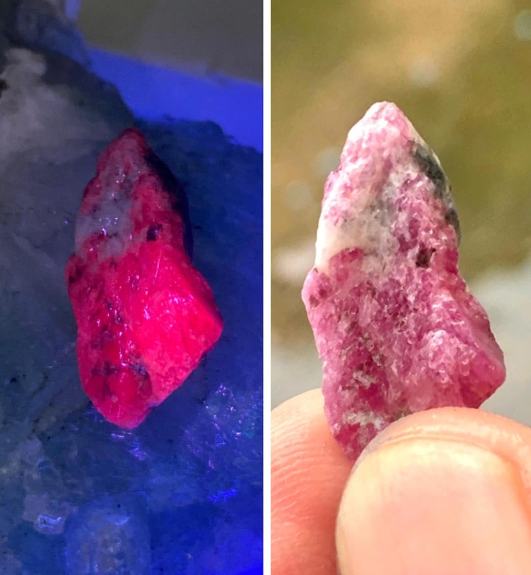Natural Greenland Stone Tugtupite Rough 18.10 Carat - Etsy