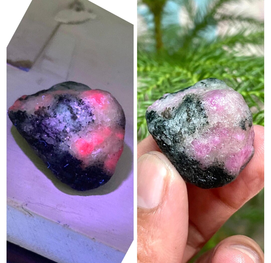 Natural Greenland Stone Tugtupite Rough 1 Piece - Etsy