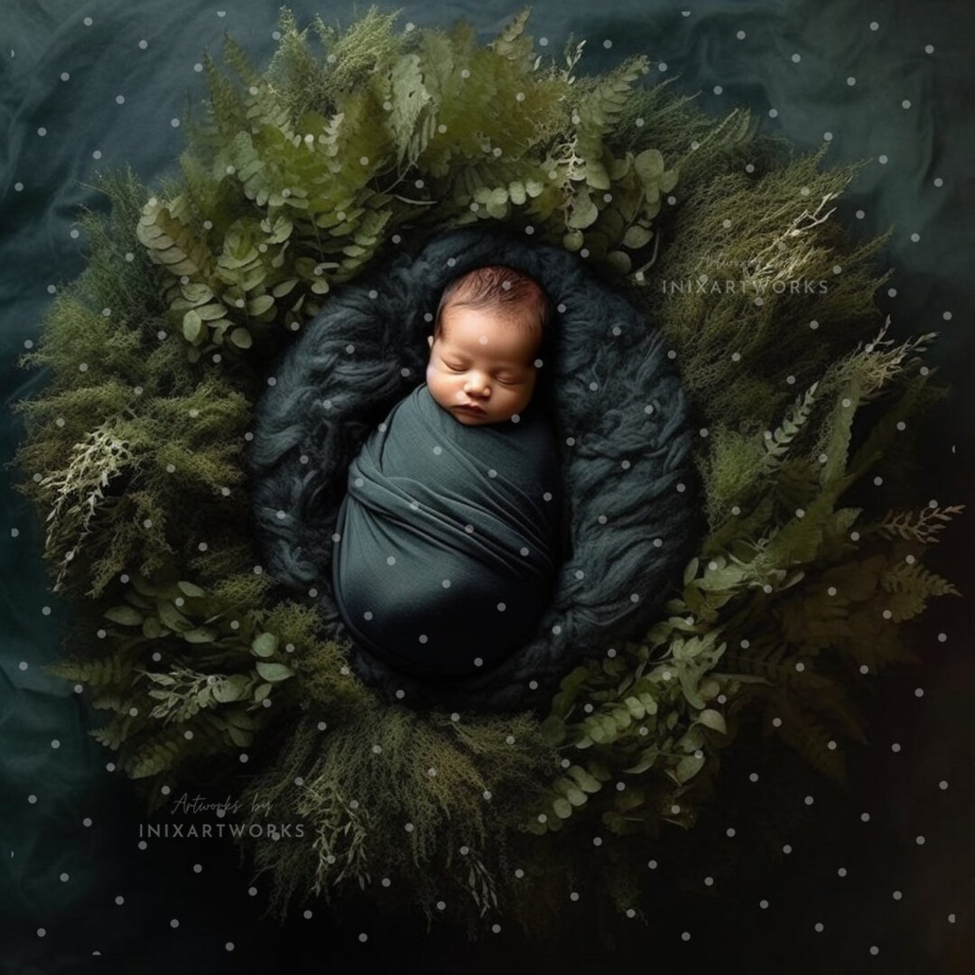 New Born Backdrop, Baby Backdrop, New Born Photography, Customized New ...