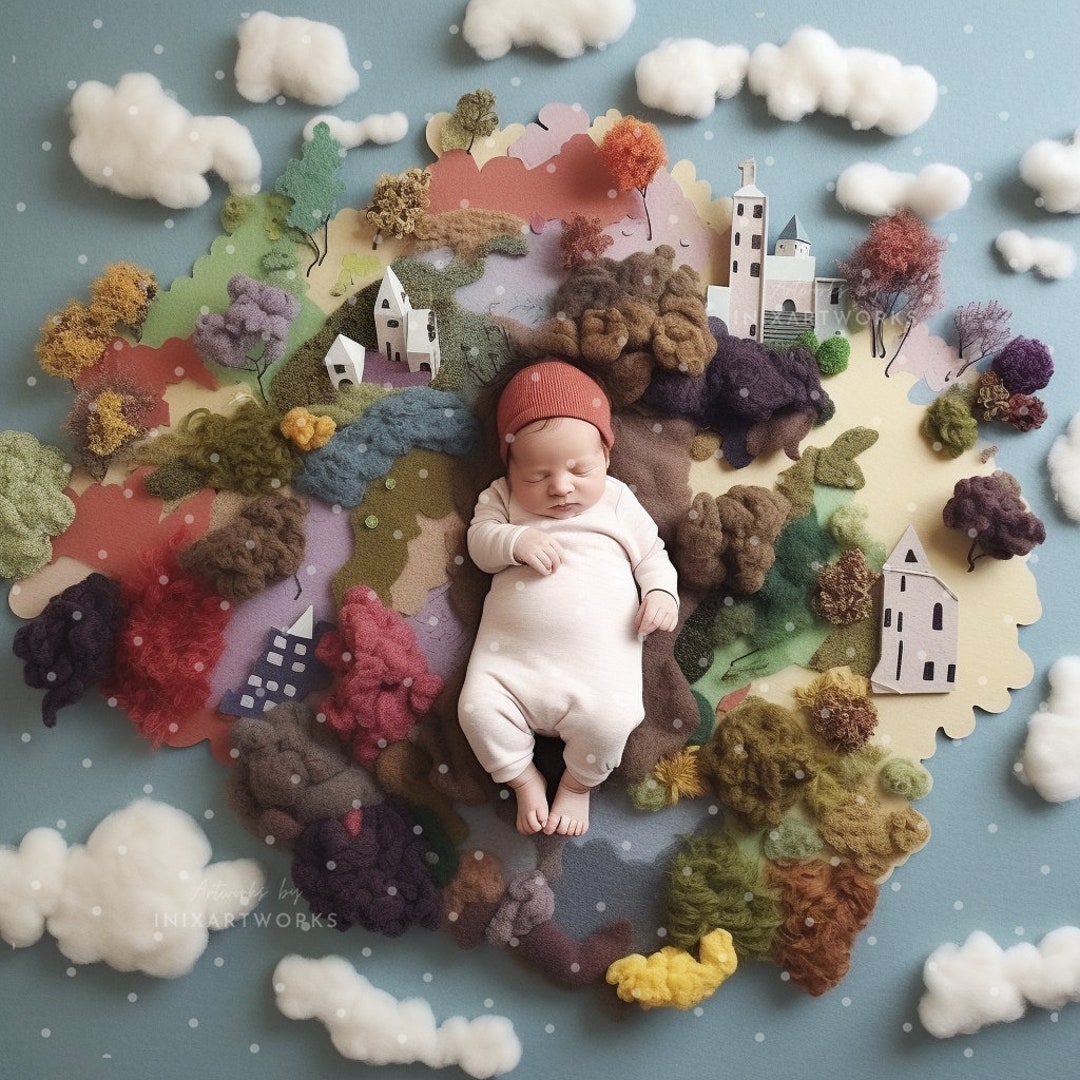 New Born Backdrop, Baby Backdrop, New Born Photography, Customized New ...