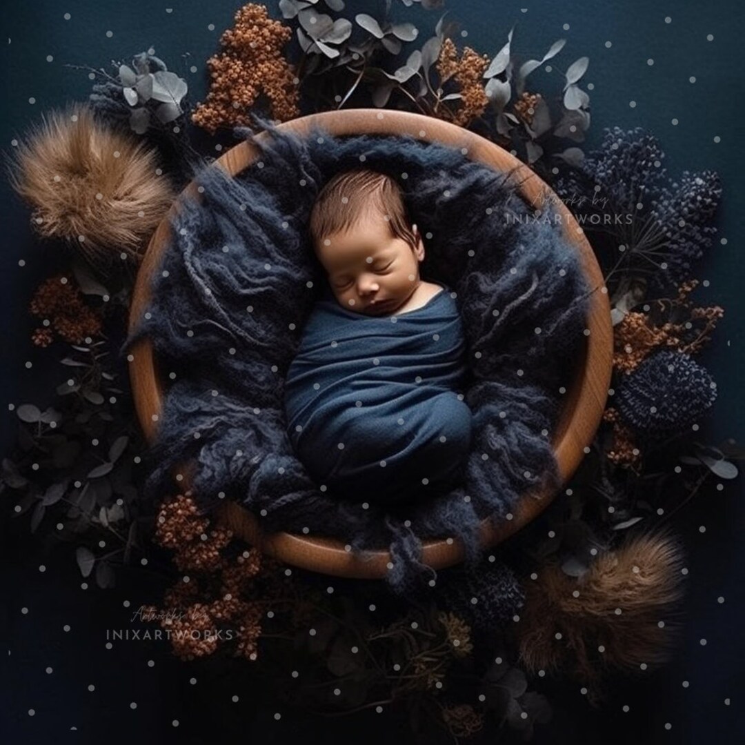 New Born Backdrop, Baby Backdrop, New Born Photography, Customized New ...