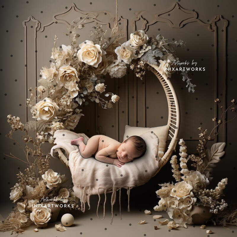 New Born Digital Backdrops - Etsy