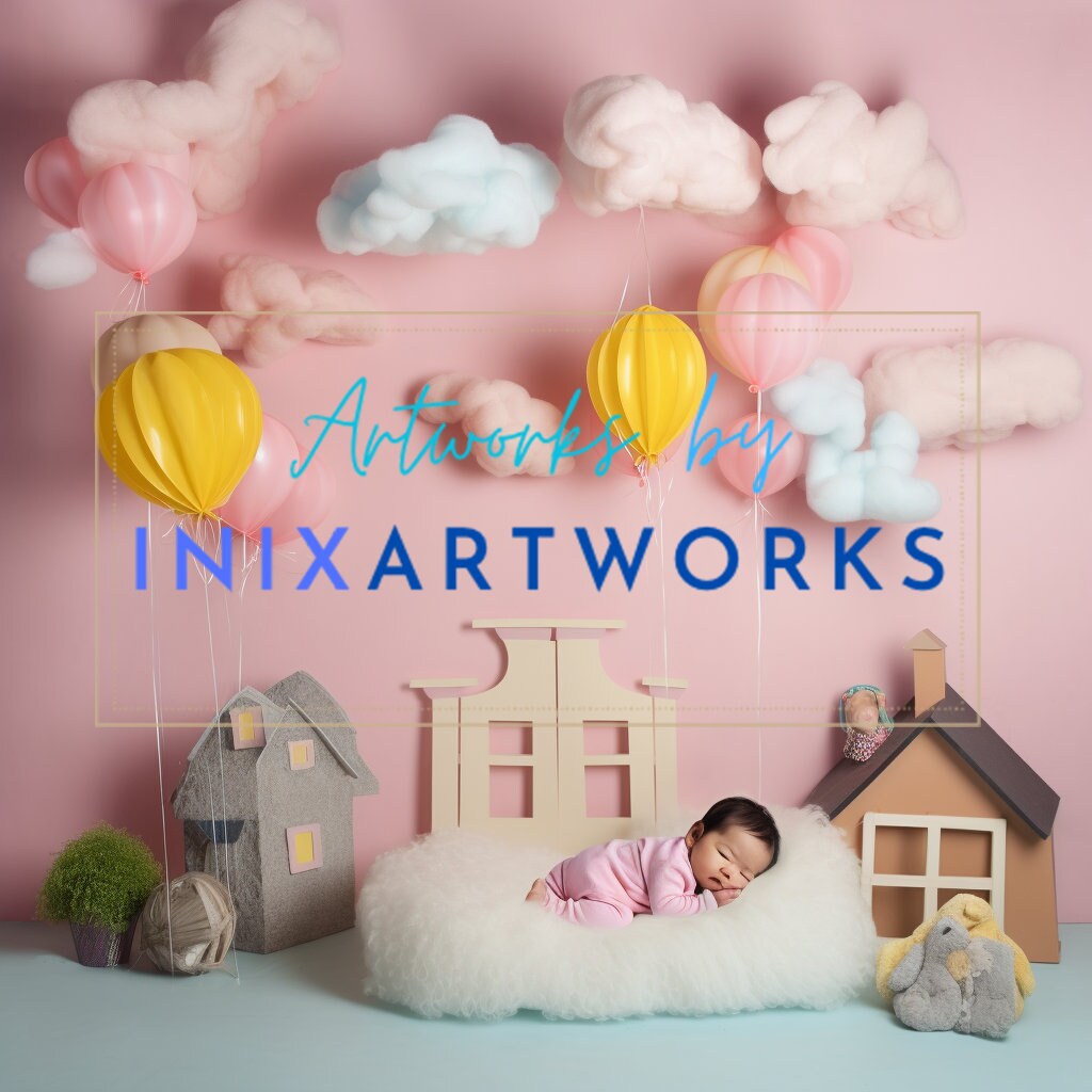 DIGITAL New Born Backdrop Bundle of 8 Baby New Born - Etsy