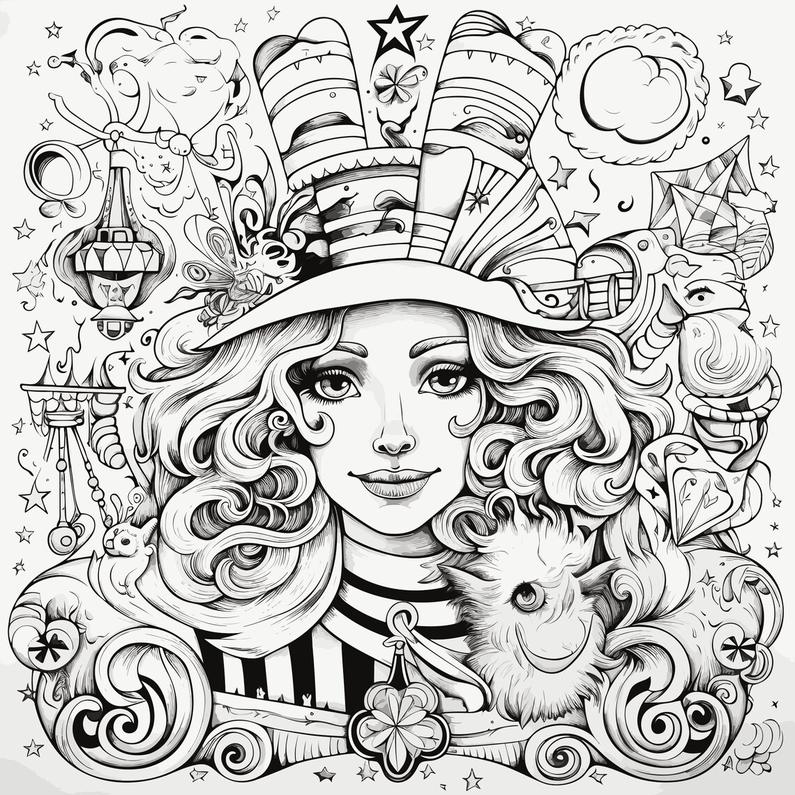 High-quality Coloring Pages - Etsy