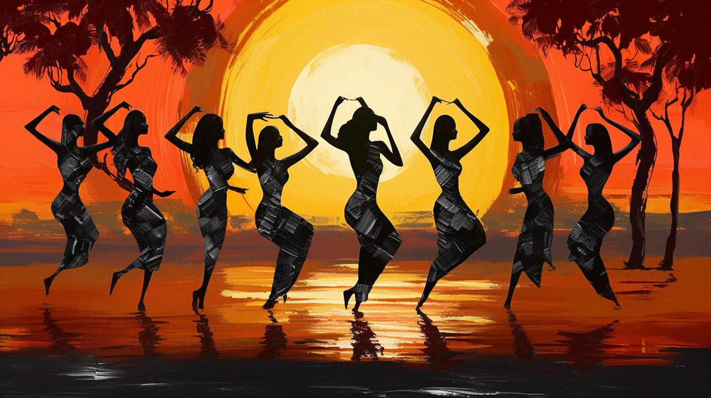 African Wall Art | Abstract African Art | Canvas Wall Art | African ...