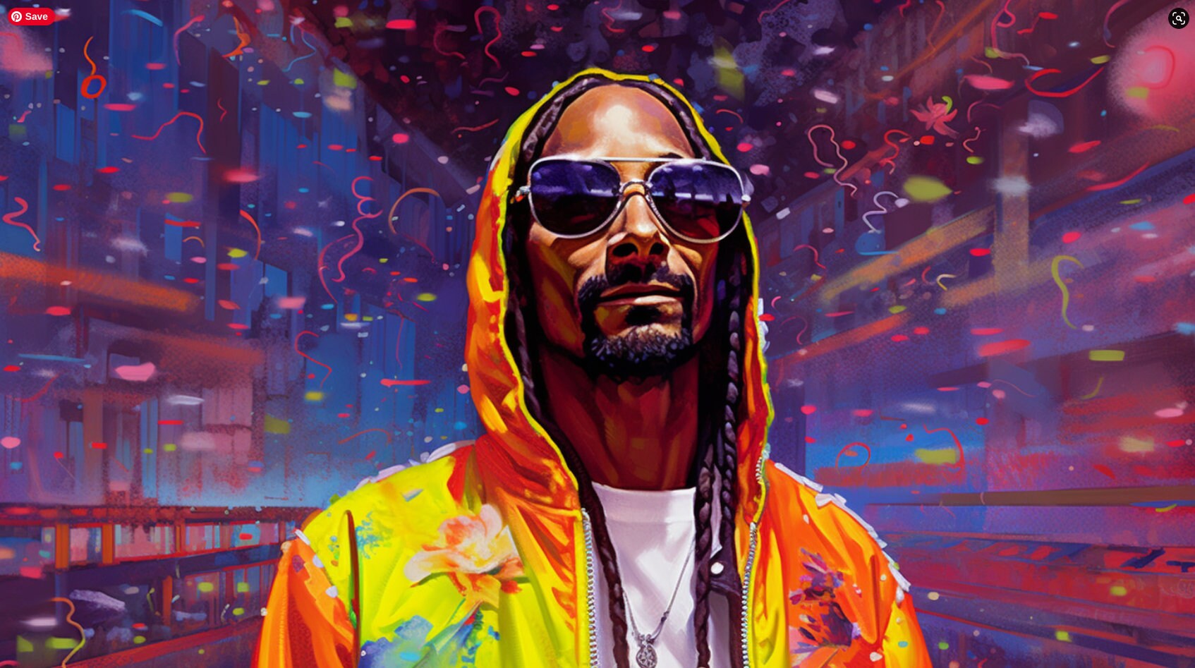 Snoop Dogg Art Print the Doggfather Snoop Hip Hop Legend Snoop Iconic ...
