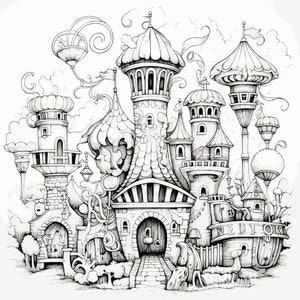 High-quality Coloring Pages - Etsy