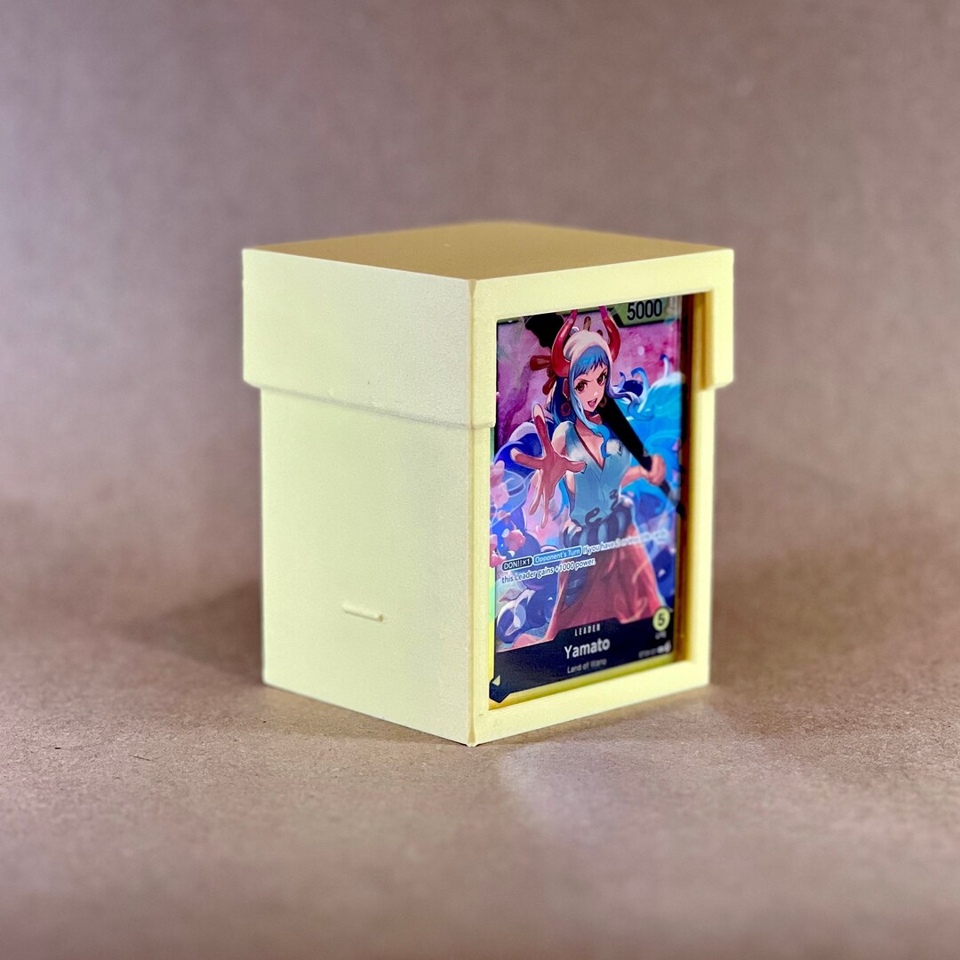 Compartmentalized | TCG Deck Box | Customizable Lid - Etsy