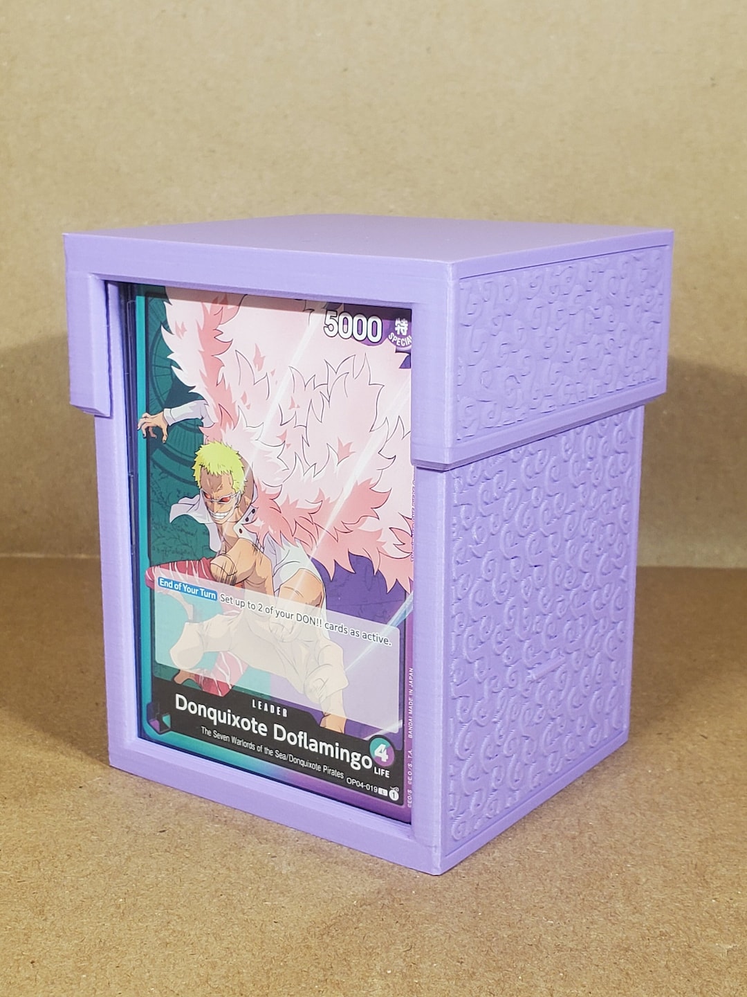 Devil Box | Model Purple | Compartmentalized | TCG Deck Box ...