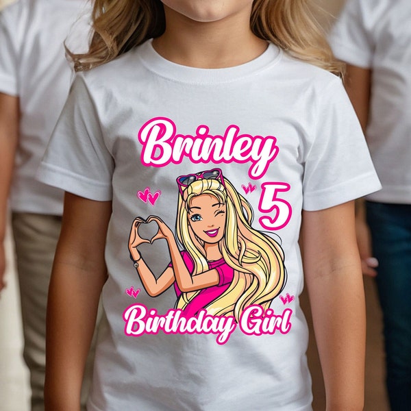 Barbie Birthday Shirts - Etsy