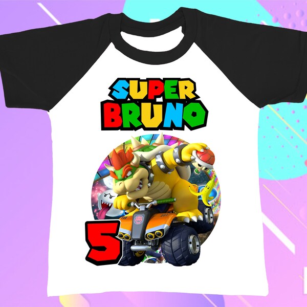 Boys Bowser Shirt - Etsy