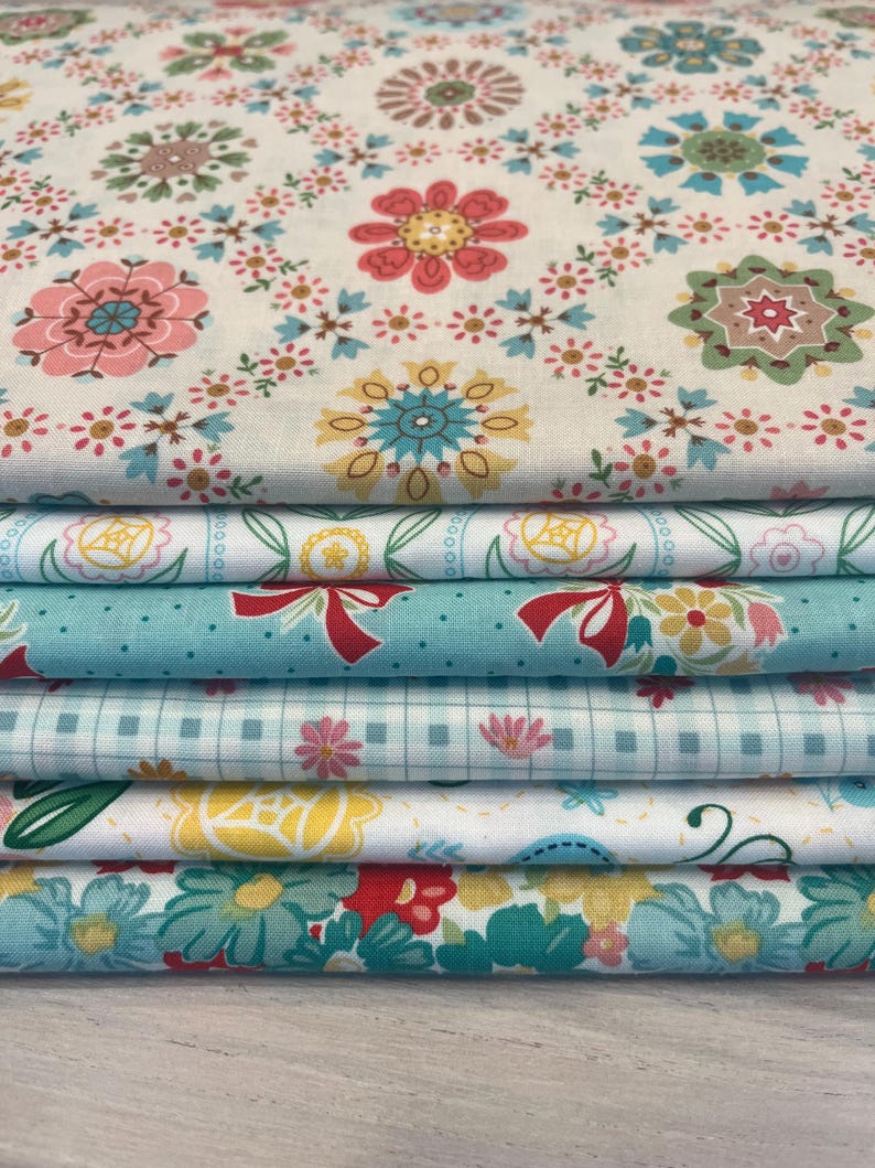 6 Fat Quarter Bundle, Riley Blake Designs Fabric - Etsy