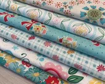 6 Fat Quarter Bundle, Riley Blake Designs Fabric - Etsy