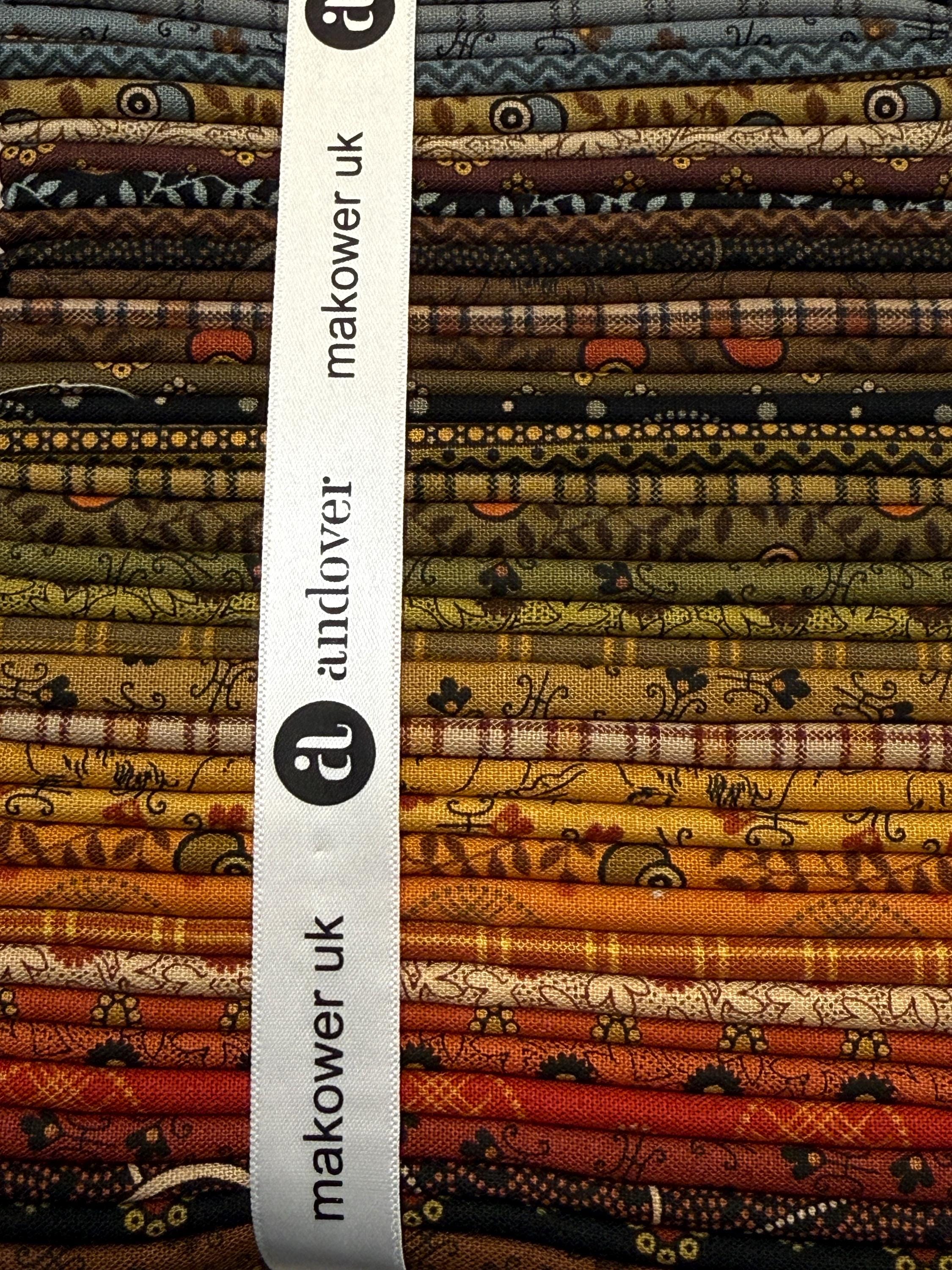 FQB Jamestown by Jo Morton Fat Quarter Bundle – 37pcs Precut Civil War ...