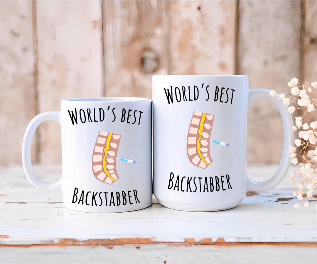Dr Mug, Anesthesiologist, Obgyn, Epidural Anesthesia, Gag Gift, Spine ...