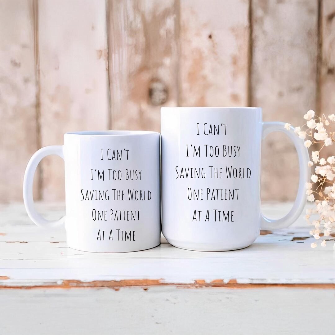 Doctor Thank You Gift Saying Saving the World One Patient at A Time for ...