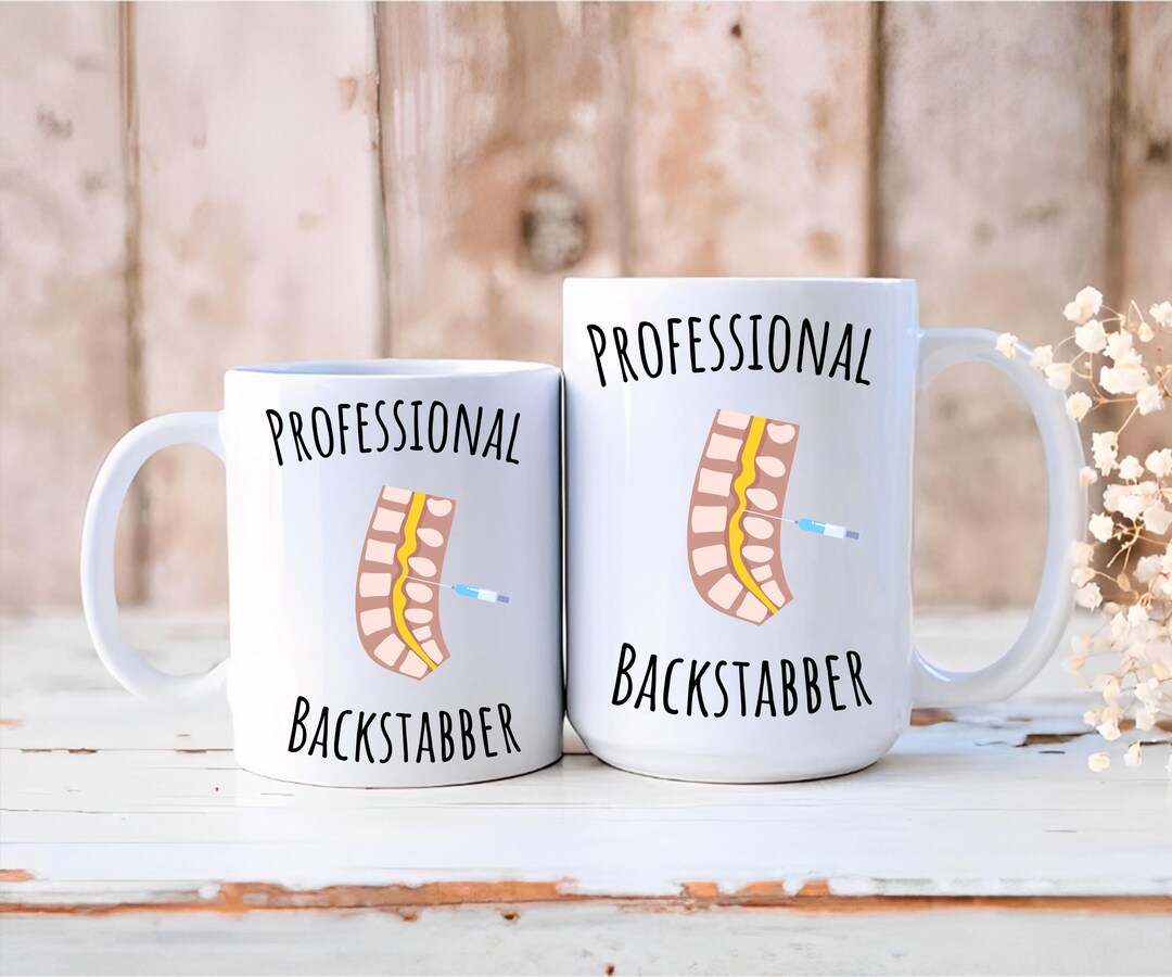 CRNA Nurse Mug, Anesthesiologist Coffee Cup, Epidural Anesthesia ...