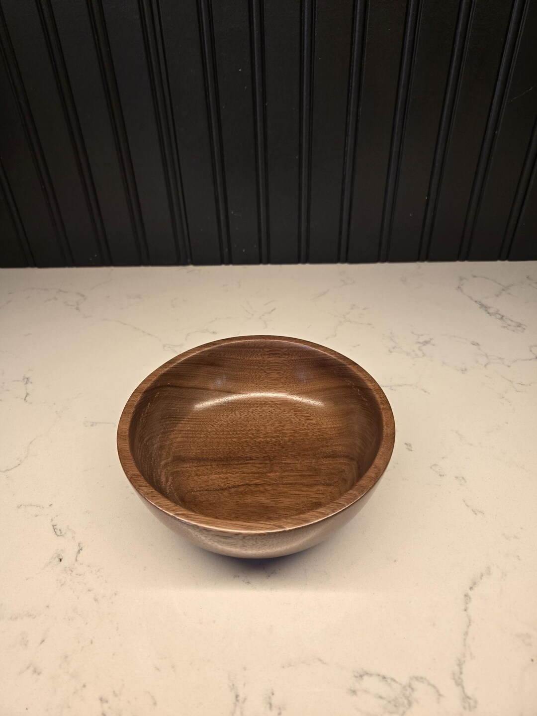 Hand Turned Black Walnut Bowl - Etsy
